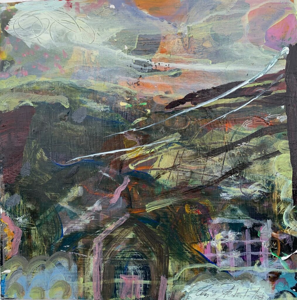'Lady Luck is in the Air' - Angela Herbert-Hodges, artist